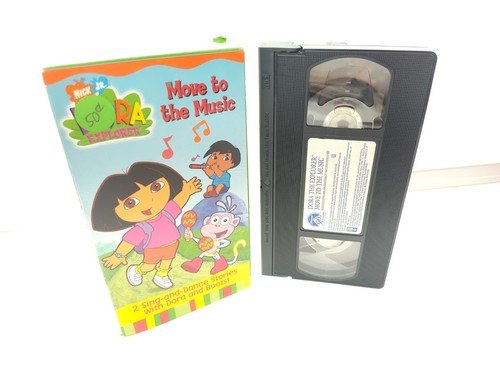 Dora The Explorer Move to the Music VHS Video Tape 2002 F73 97368756335 ...