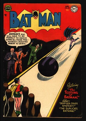 * BATMAN #83 (1954) Robin Classic The Duplicate Batman Fine 6.0 * | eBay
