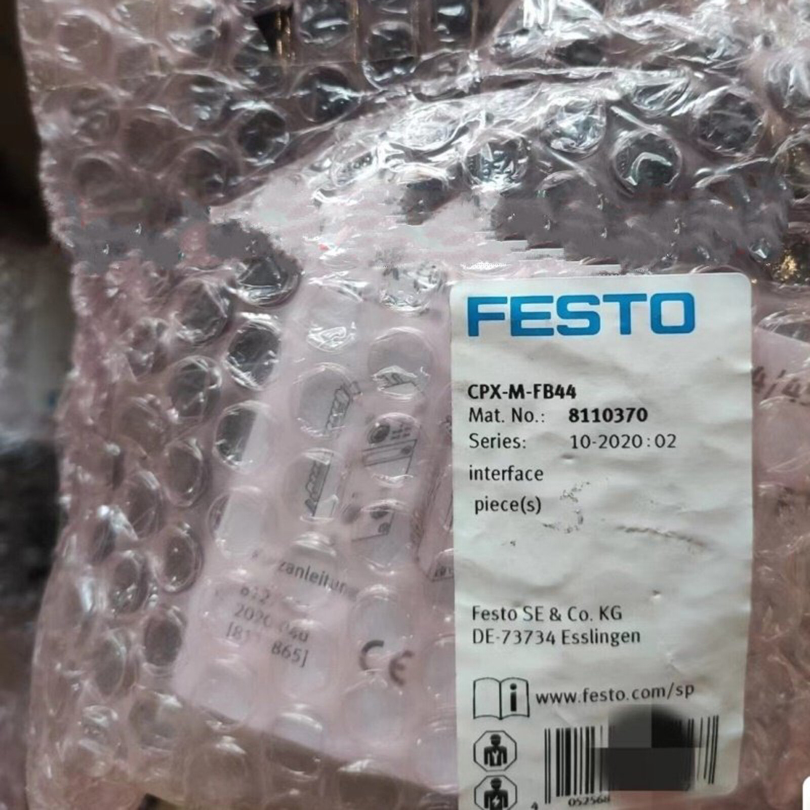 one FESTO CPX-M-FB44 8110370 Bus Module ship for sale online | eBay