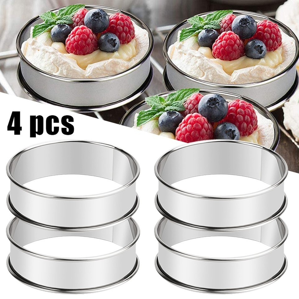 Muffin Rings For Families DIY Creative Round Muffin Rings Stainless ...