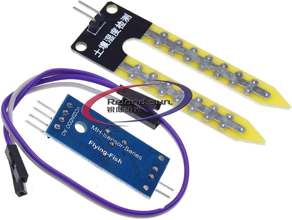 5SET Soil Moisture Sensor Hygrometer Humidity Detection Module Kit ...