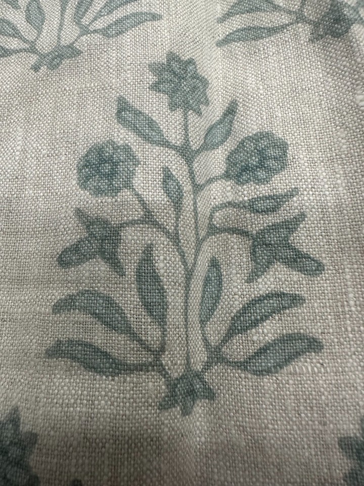 Walter G Textiles Amer Celadon Linen Fabric | eBay