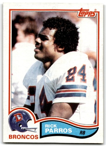 1982 TOPPS RICK PARROS RC DENVER BRONCOS #84 | eBay