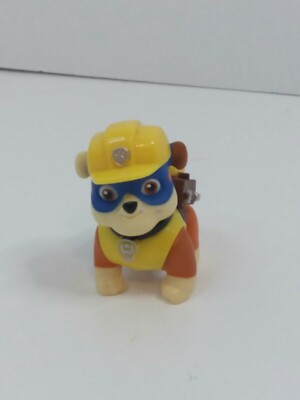 PAW PATROL FIGURES SUPER PUP RUBBLE ACTION FIGURE FREE SHIPPING | eBay ...