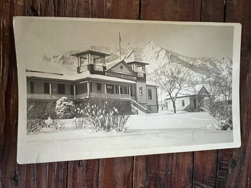 Vintage Real Photo Postcard Colorado Chautauqua Boulder CO | eBay