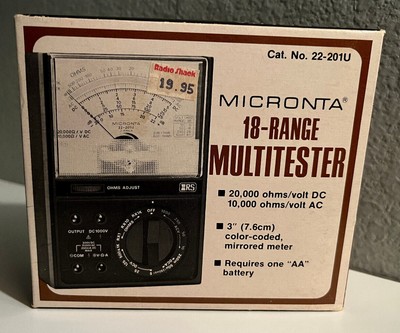 Multimeters - Multimeter Radio Shack