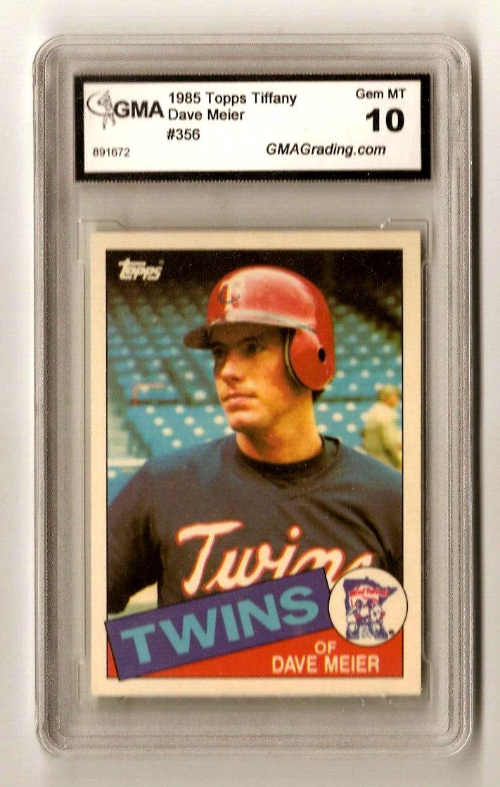 1985 Topps - Dave Meier #356 Collector's Edition (Tiffany) (RC) for ...