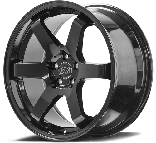 18" 1AV ZX6 (Gloss Black) ALLOYS FIT BMW / MERCEDES /AUDI / JAGUAR ...