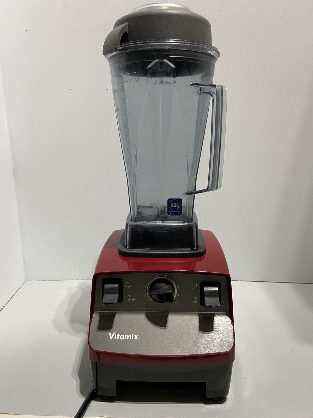 VITAMIX CREATIONS GC RED VM0103D 10-SPEED HEAVY DUTY BLENDER 48oz | eBay