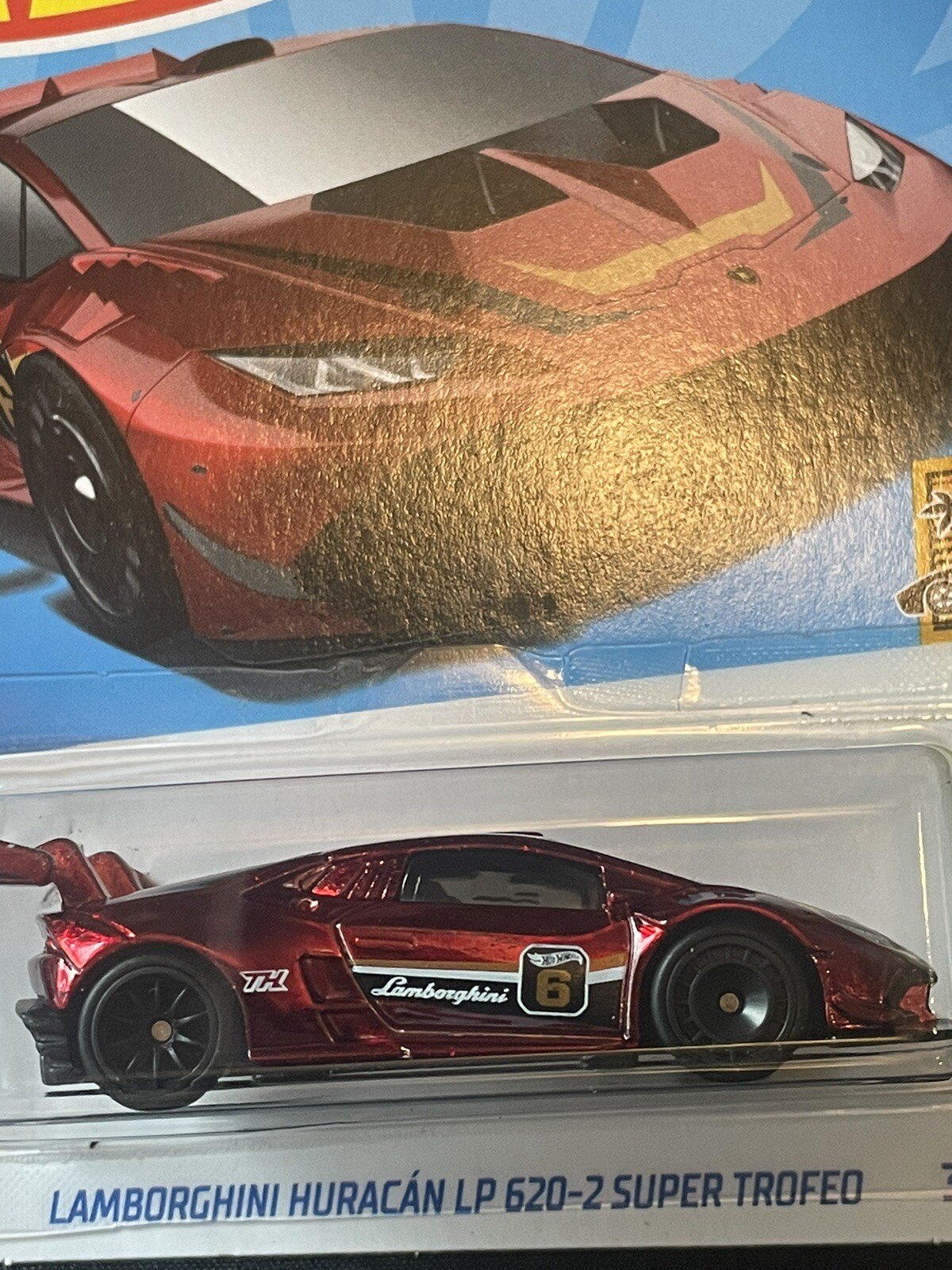 Hot Wheels 2024 STH Lamborghini Huracan LP 620-2 Super Treasure Hunt ...