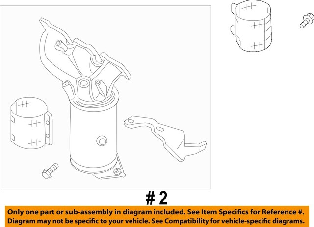 Ford Oem-exhaust Manifold FB5Z5G232A for sale online | eBay