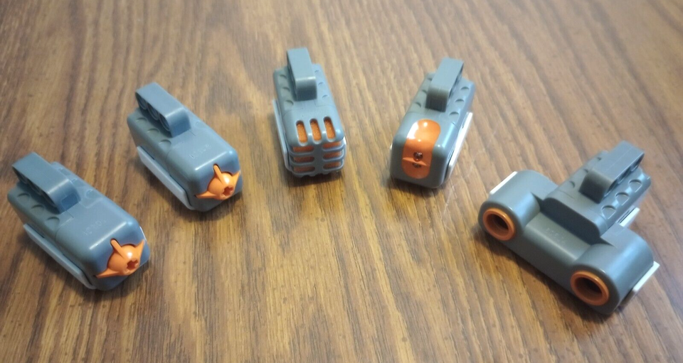 LEGO MINDSTORMS NXT Light, Sound, Touch, and Ultrasonic Sensors LOT OF ...