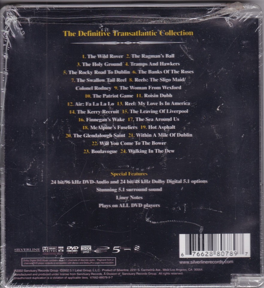 The Dubliners: Definitive Transatlantic Collection (DVD Audio, 2002 ...