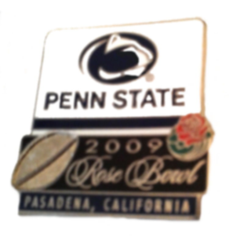 Penn State Nittany Lions Pins 2009 Rose Bowl Pennsylvania State ...