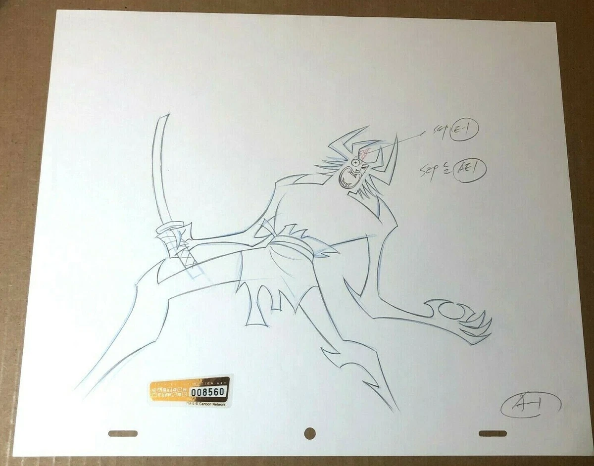Genndy Tartakovsky Samurai Jack Art