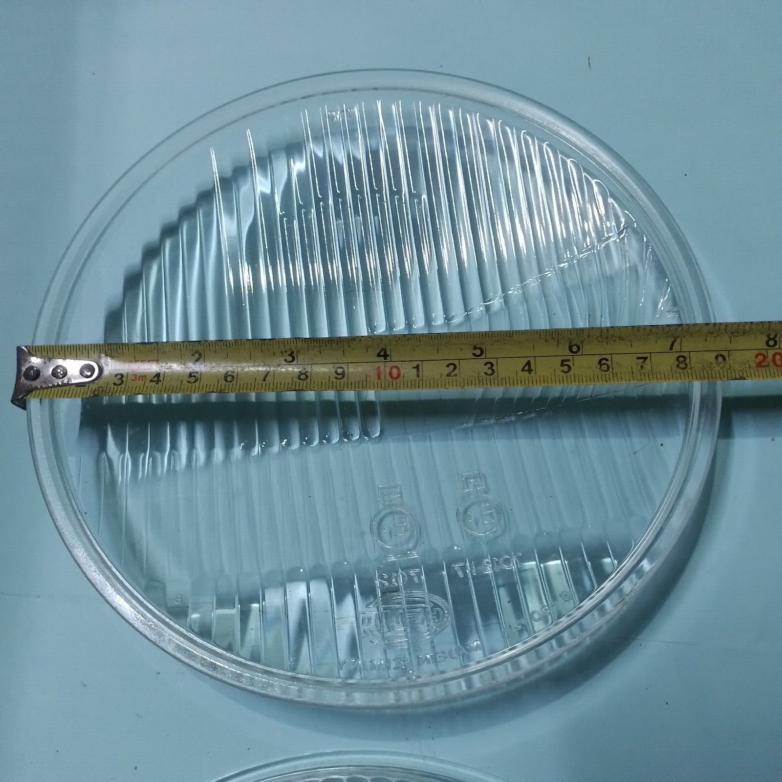 Vintage Hella Lens 7012R7 Clear Lens 19cm 2Pcs Fits For Universal Type ...