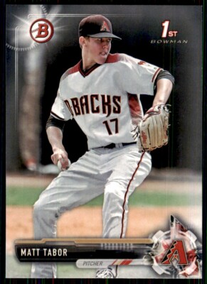 Matt Tabor 2017 Bowman Draft Lot #BD-168 (x19) Rookie Arizona ...