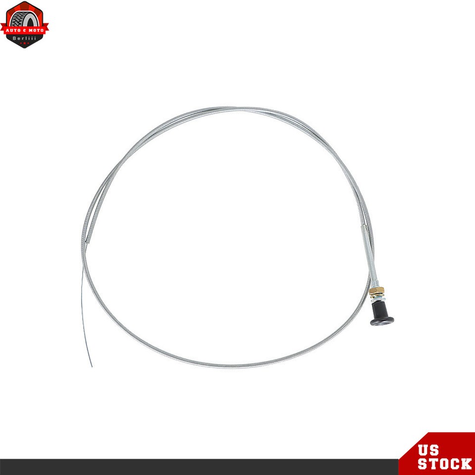 237 Push Pull Choke Cable 63" Inner 60" Conduit 2 3/4" travel Universal ...
