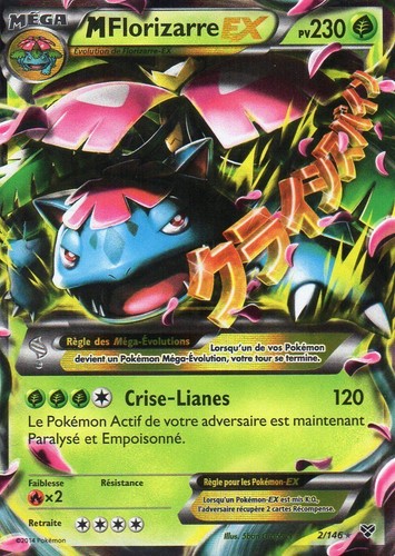 MEGA FLORIZARRE EX HOLO 230PV 2/146 NEUF CARTE POKEMON | eBay