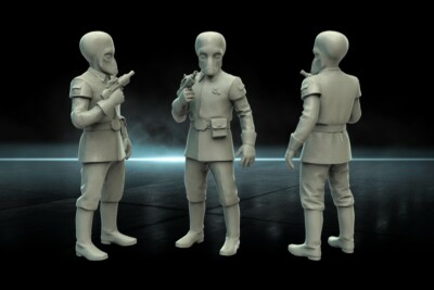 Star Wars Legion Scale - Rebel Miniature - Resin 3D Printed | eBay UK
