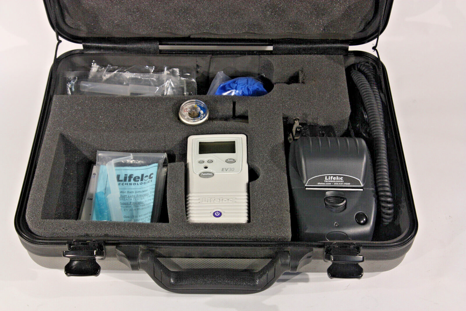 Lifeloc Technologies DOT Approved Evidential Breath Alcohol Tester EV30 ...