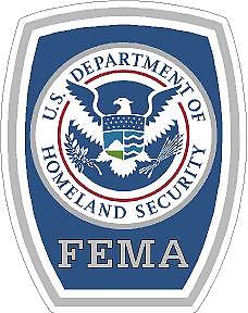 FEMA Blue Dept of Homeland Security Reflective or Matte Vinyl Decal ...