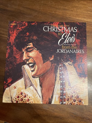 THE JORDANAIRES LP CHRISTMAS TO ELVIS THE JORDANAIRES NICE SHAPE! | eBay