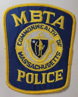 MBTA MASSACHUSETTS BAT TRANSPORTATION AUTHORITY POLICE CLOTH PATCH | eBay