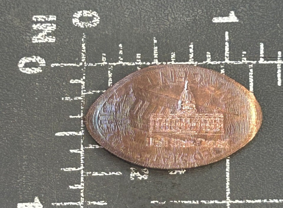 Utah State Capitol Building Chandelier Elongated Pressed Smashed ...