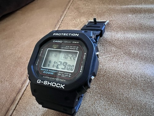 CASIO G Shock DW-5000C-1A Fully Functional | eBay