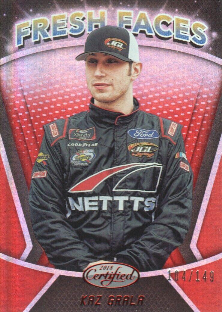 2018 Panini Certified - Fresh Faces Kaz Grala #FF8 Red /149 for sale ...