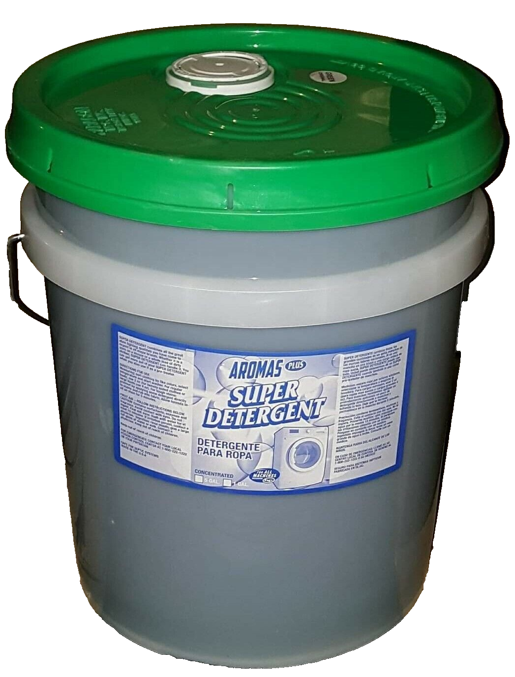 Detergent Liquid Laundry Soap Green 5 Gallon Bucket Aromas 4x ...