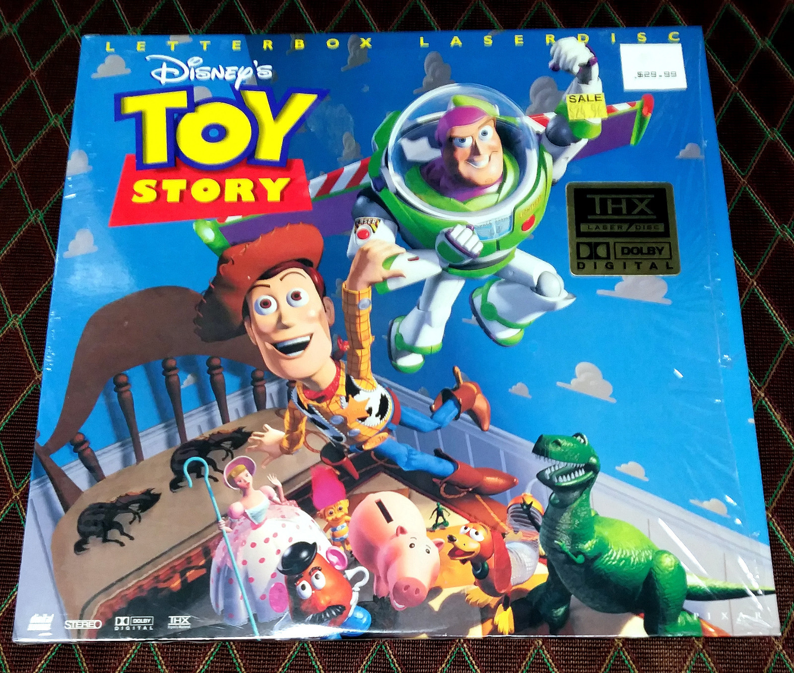 Laserdisc: Toy Story (1995) Tom Hanks, Tim Allen | eBay