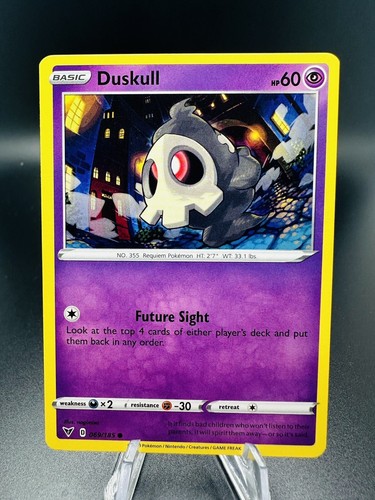 Pokemon TCG - Duskull 69/185 - Vivid Voltage 2020 | eBay