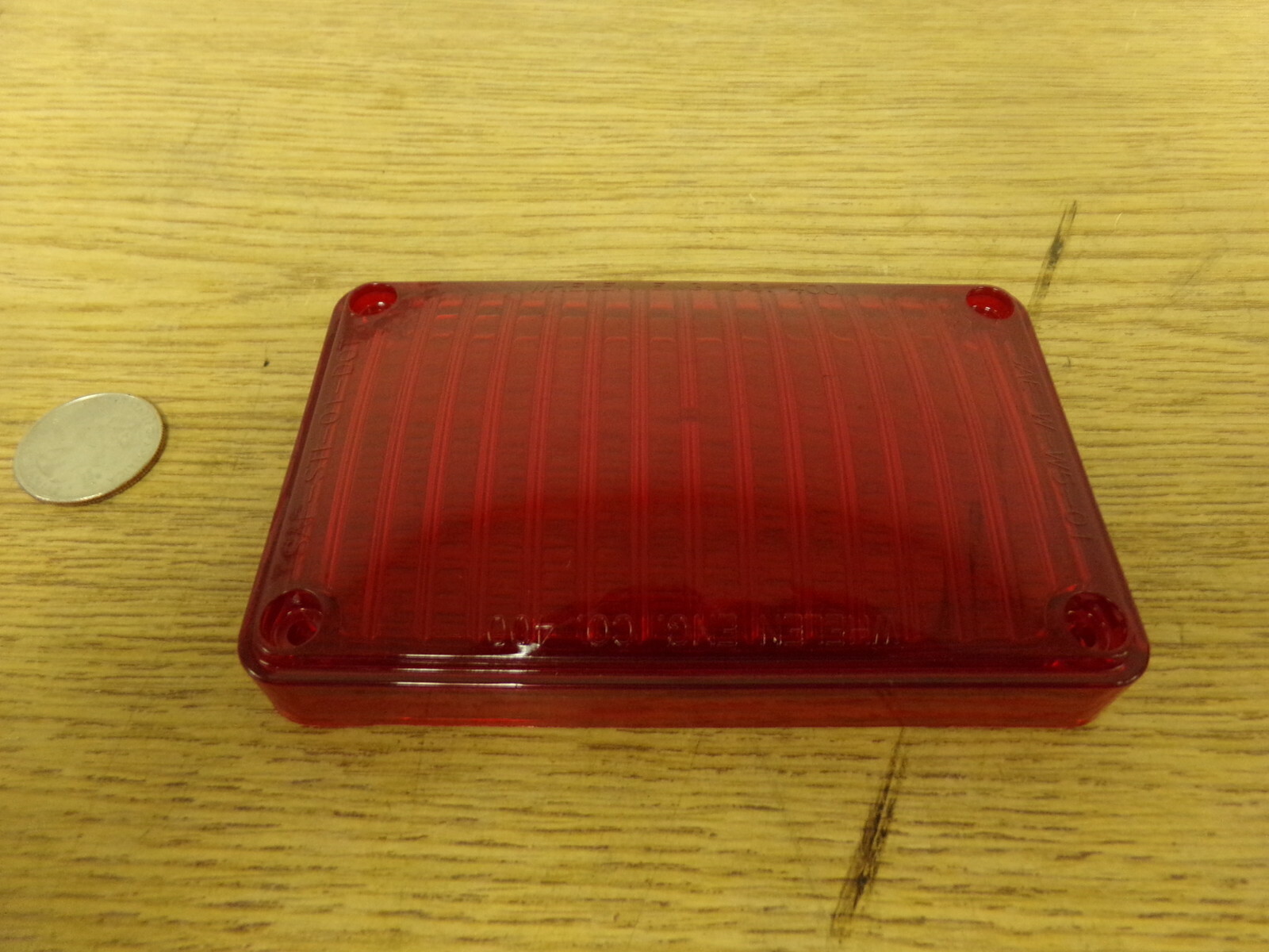 NEW Whelen Eng Co 400 Red Lens Cover SAE-W-W5-01 *FREE SHIPPING* lot of ...