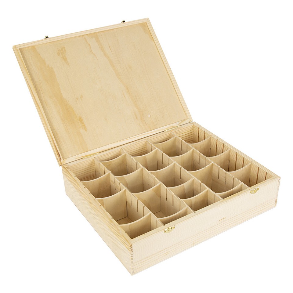 1pcs Wooden Trading Card Storage Box Card Display Organizer Case US | eBay