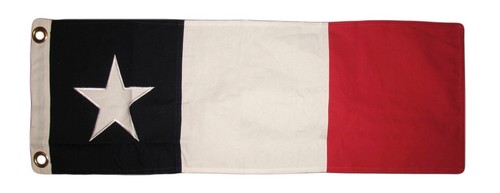 10x33 Embroidered Sewn Texas Dodson's Cotton Flag 10"x33" Banner ...