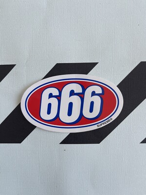 Supreme 666 Sticker 100 % Authentic | eBay