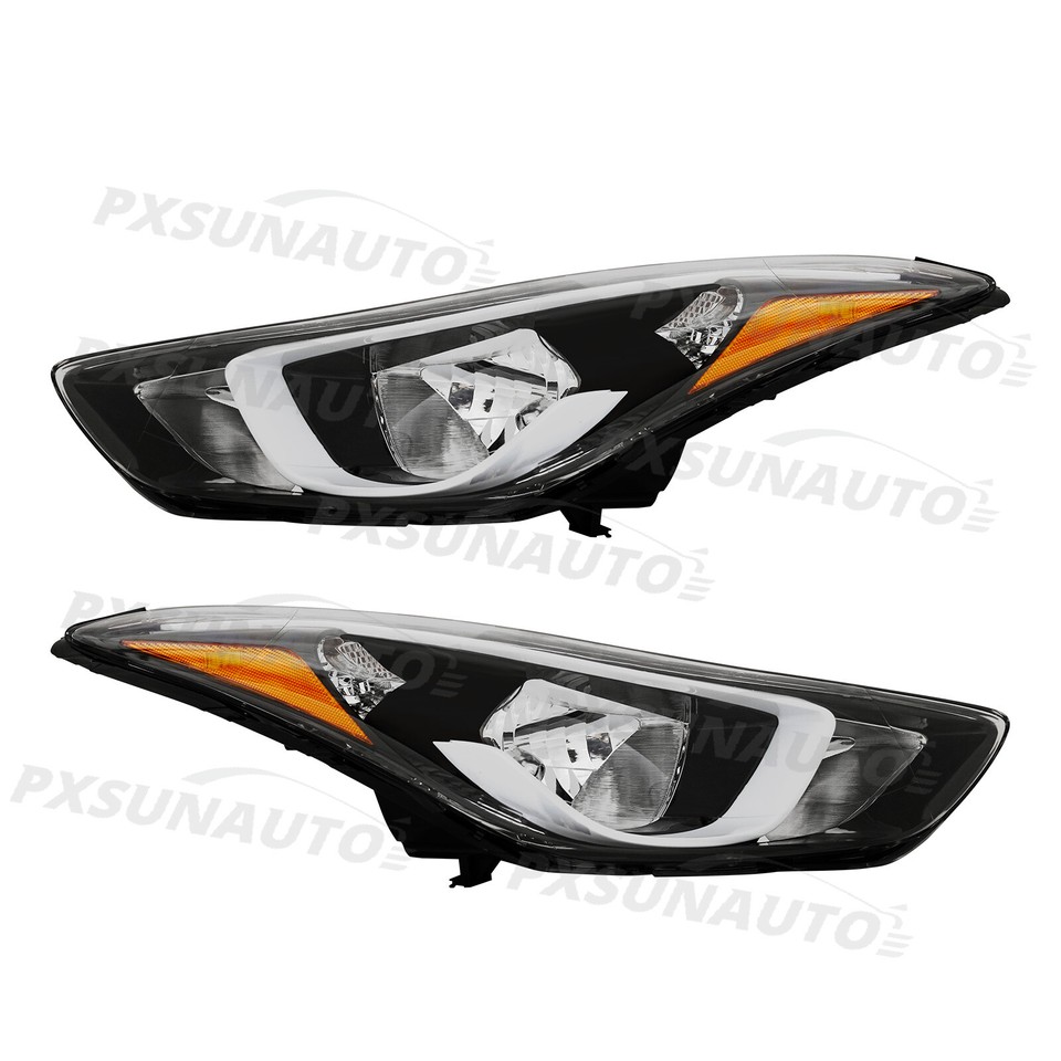 For 2014 2015 2016 Hyundai Elantra Headlight Assembly Replace Factory ...