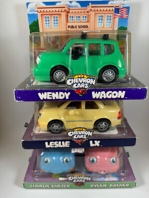 Lot of 4 Chevron Cars. Charlie Chaser Dylan Dasher Leslie LX Wendy ...