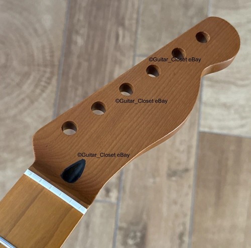 Roasted Maple Tele Neck Nitro Satin Fits Telecaster Warmoth Fender ...