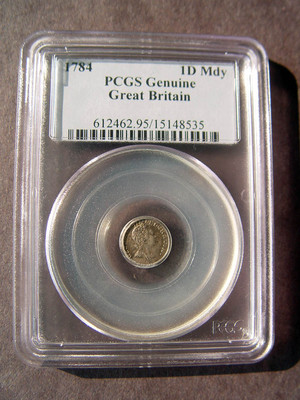 1784 GREAT BRITAIN 1 Silver Maundy GENUINE | eBay