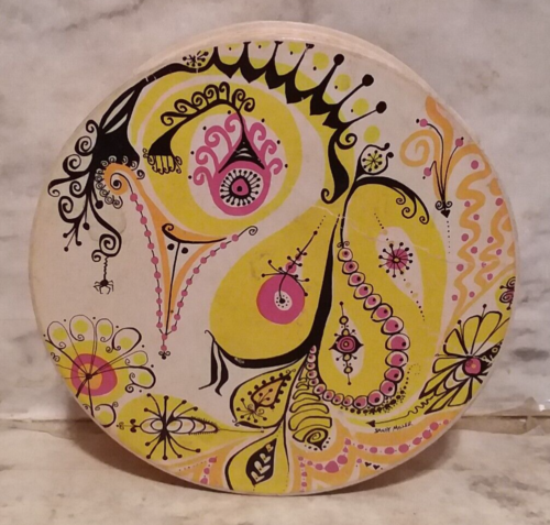 Vntg 1968 SANDY MILLER Springbok THINGIE Mini Puzzle DUCK L’ORANGE ...