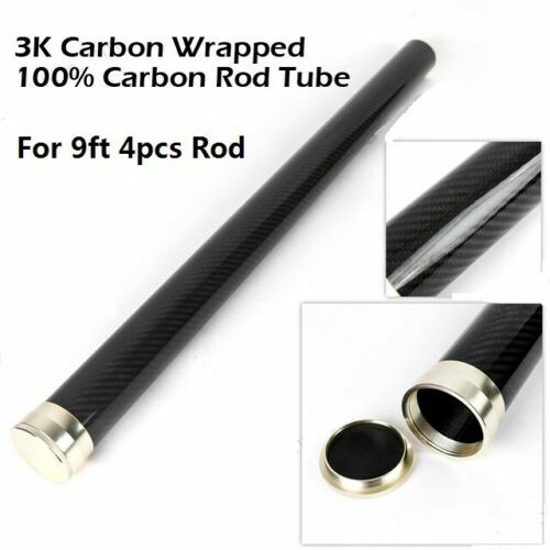 Maxcatch Fly Fishing Rod Tube Cordura/Carbon Fiber Rod Tube For 9/10FT ...
