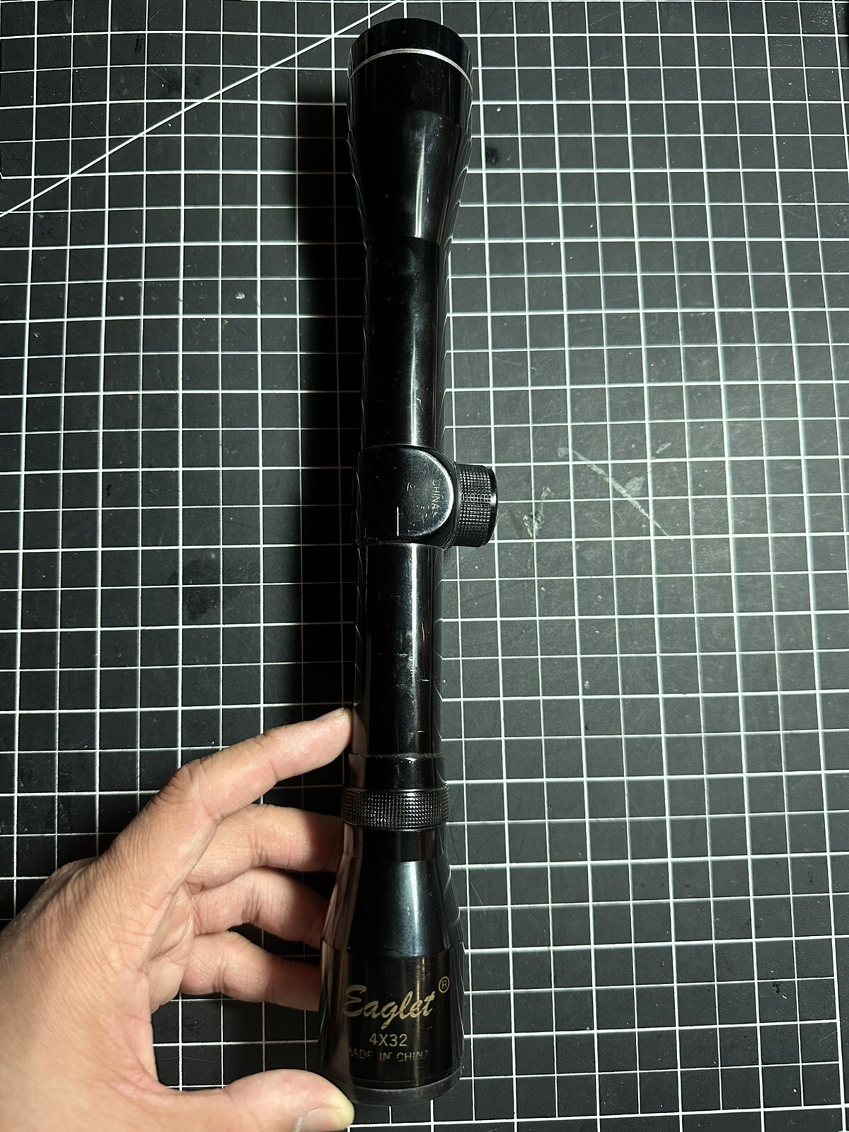 Fixed power rifle scope eaglet 4x32 | eBay