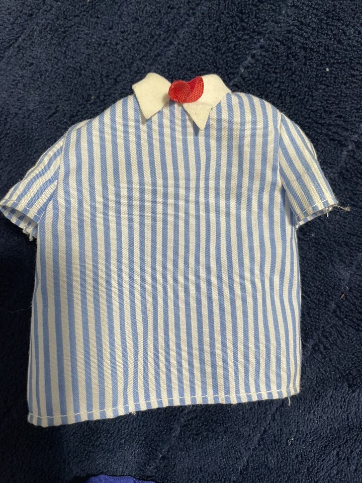 Barbie Ken Fashion Doll 1327 Weekend Collection Blue Stripe Shirt Pants ...