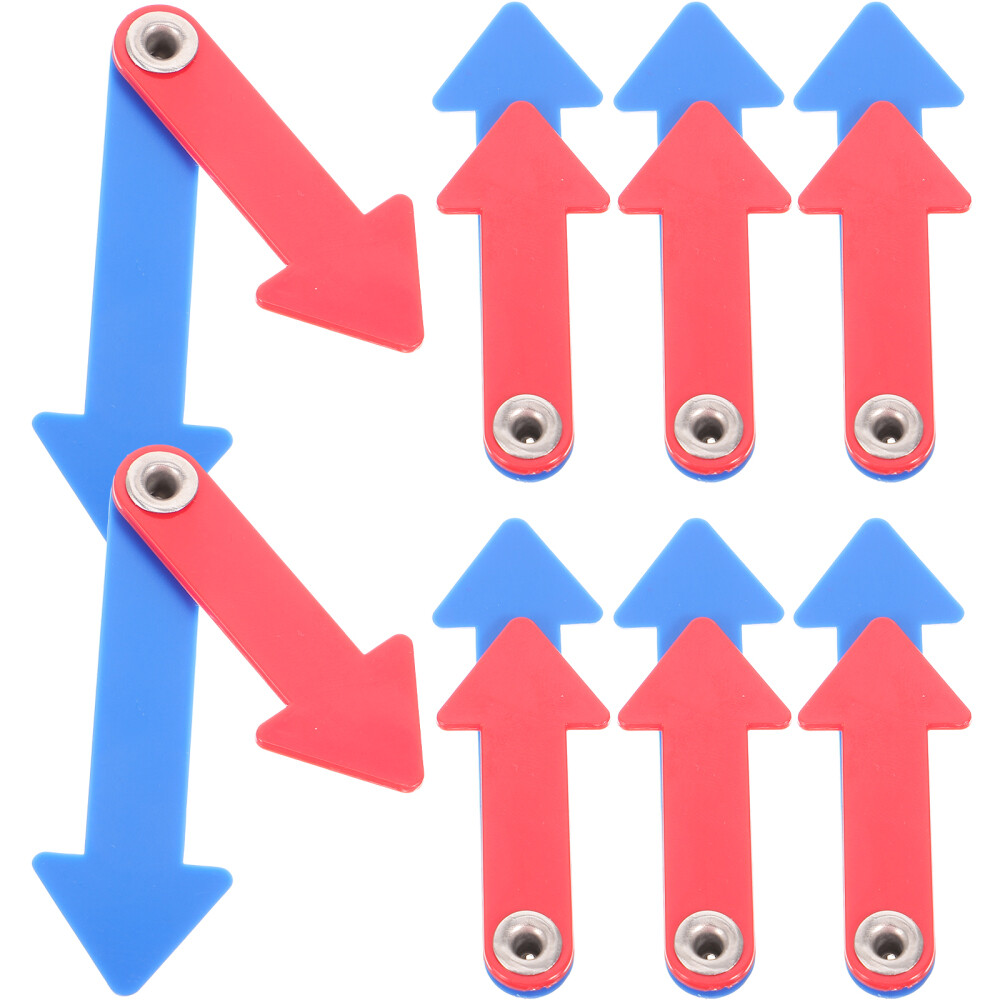 10 Sets Clock Hands Time Telling Clock Hour Hands Minute Needle Set ...