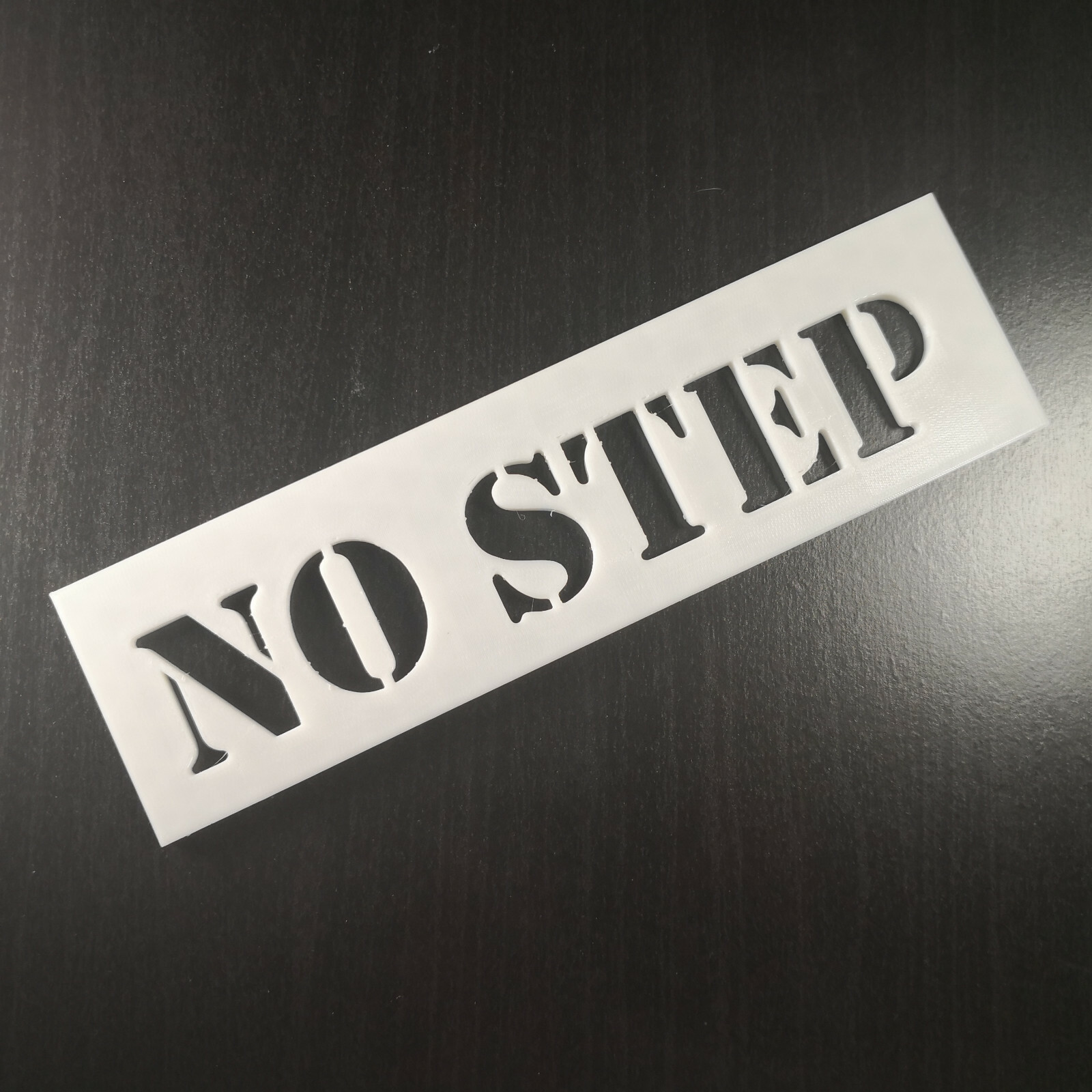 No Step Stencil Military Vehicle Aircraft Plane Jeep Land Rover 3D ...