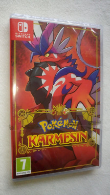 NINTENDO SWITCH VIDEOSPIEL - POKEMON - KARMESIN NEU! | eBay