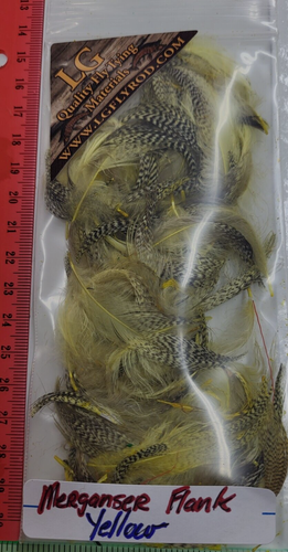 LG Duck Flank " Merganser " Yellow Fly Tying Streamers ,Dry Wings ...